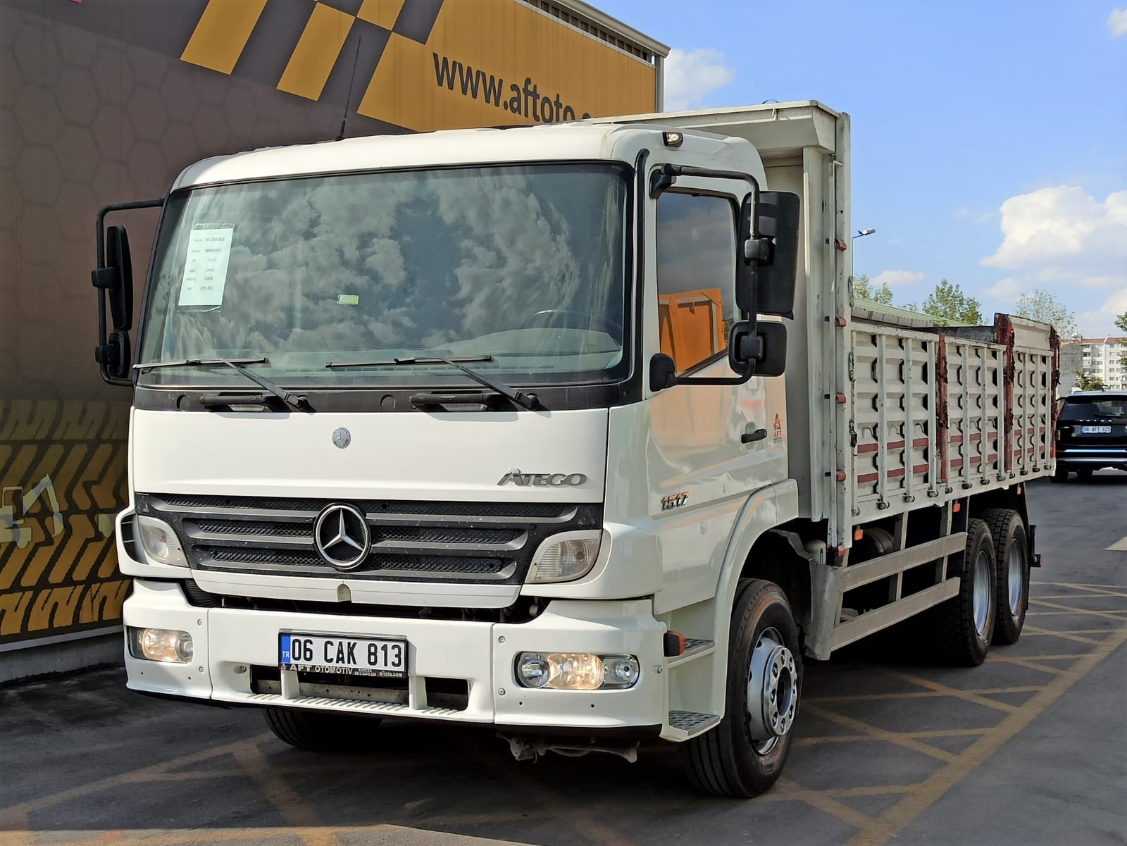 2005 MODEL MERCEDES ATEGO 1517 6X2 TIPPER - Erçal Trucks