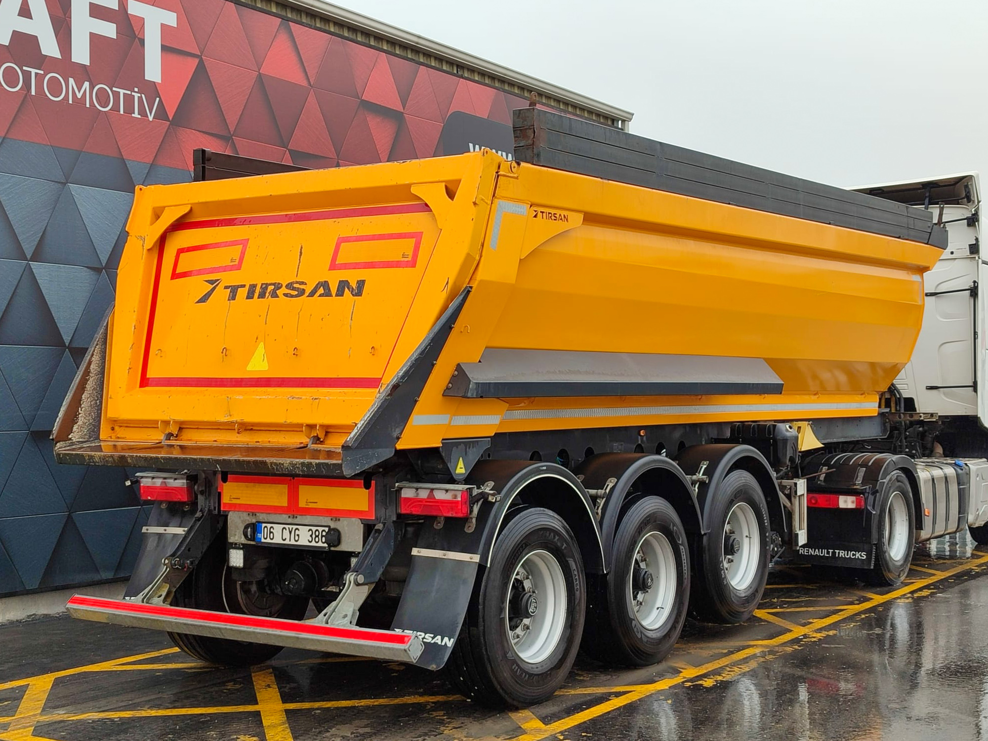 2022 TIRSAN HARDOX DAMPER DORSE BPW DİNGİL - Erçal Trucks